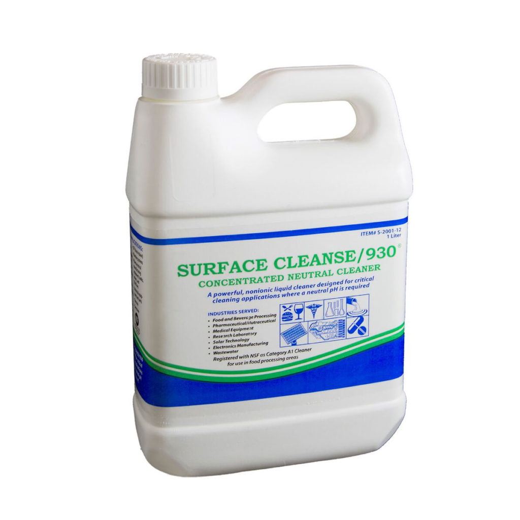 Surface Cleanse/930 Concentrated Neutral Cleaner - International ...
